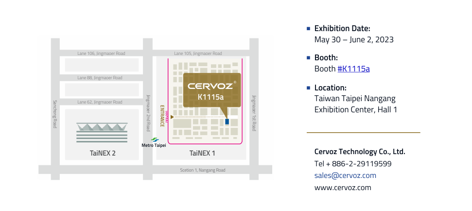 Cervoz at Computex Taipei 2023