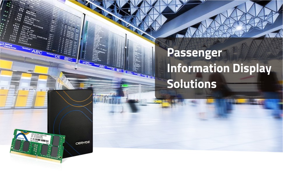 Passenger Information Display Solutions-Cervoz – Making Memories for ...