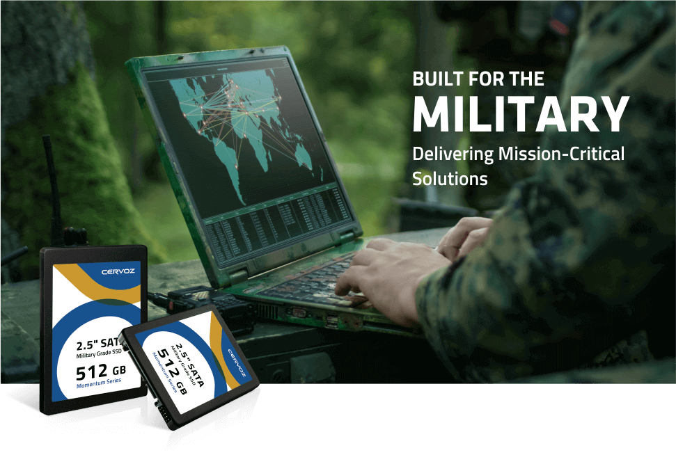 Built for the Military - Cervoz Delivery Mission-Critical Solutions