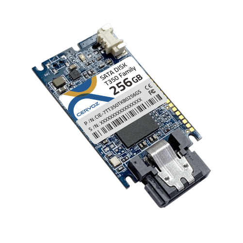 Industrial SATA Disk 7pin Vertical Tall Embedded Module